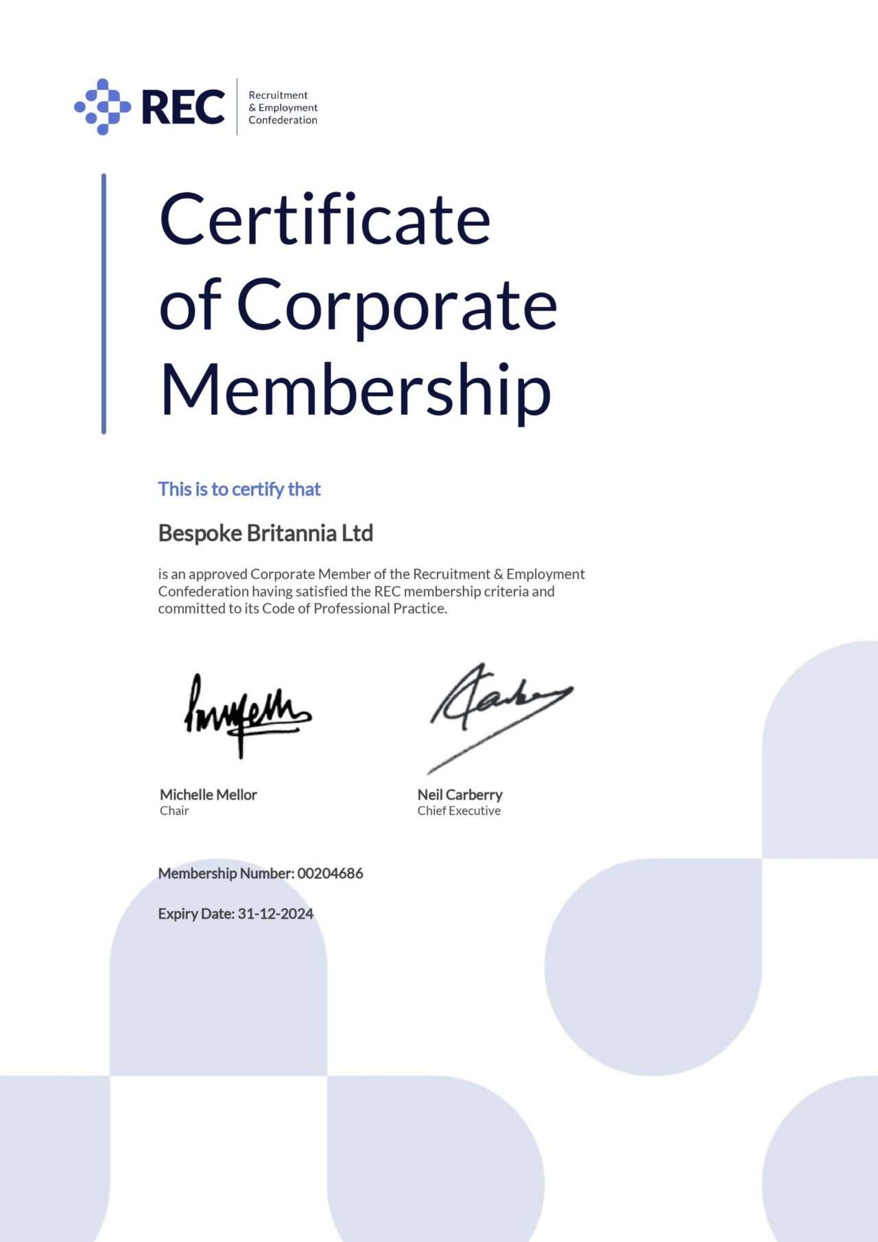 Recruitment & Employment Confederation Member | London