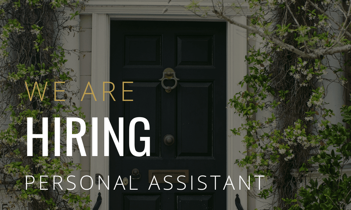 Apply Now: Personal Assistant - London